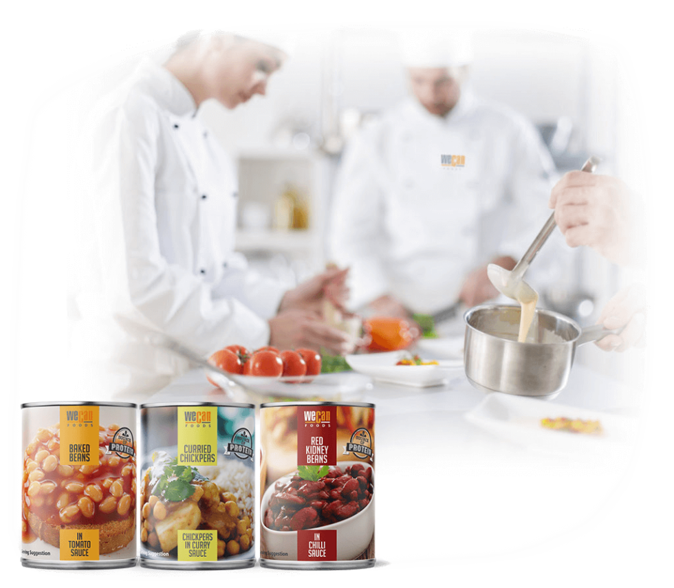 We Can Foods | Own Label Canned Foods | Canned Ready Meals